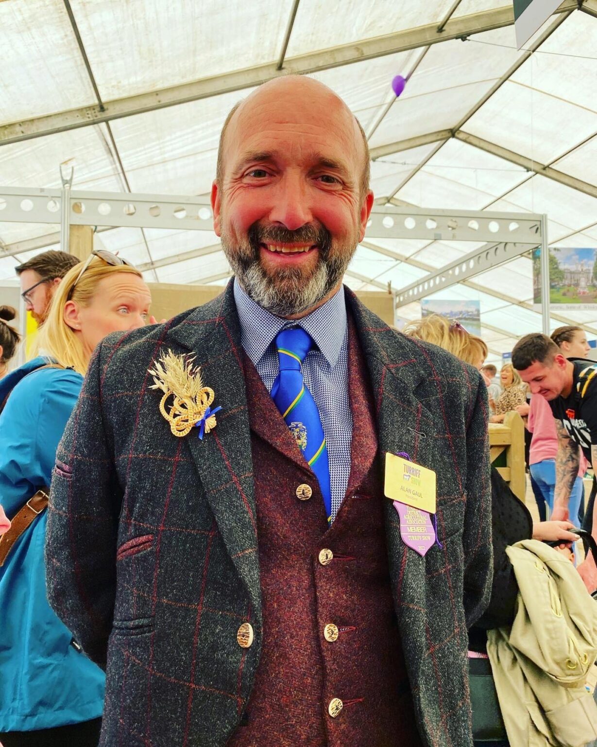 Aberdeenshire farmer Alan Gaul's winter wellbeing regime