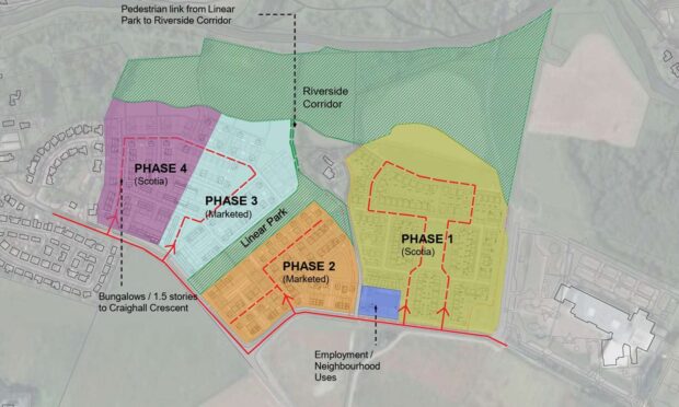 Scotia unveils plans to build 141 new homes next to Ellon Academy