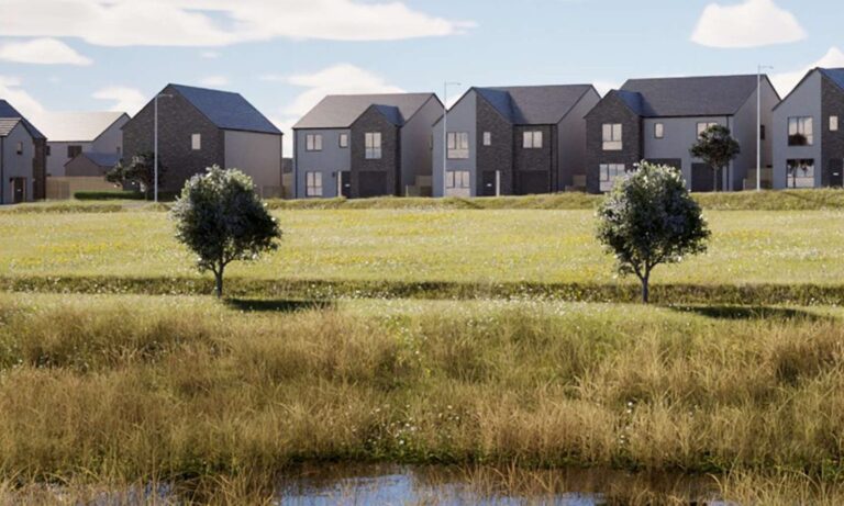 Scotia unveils plans to build 141 new homes next to Ellon Academy