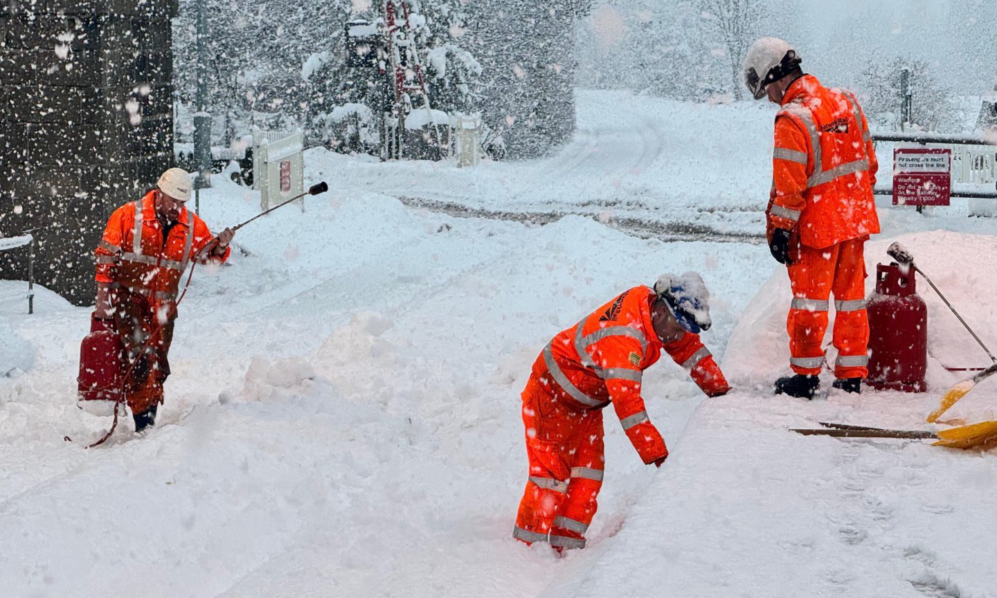 Inside Network Rail north-east snow clearance deepest in 64 years