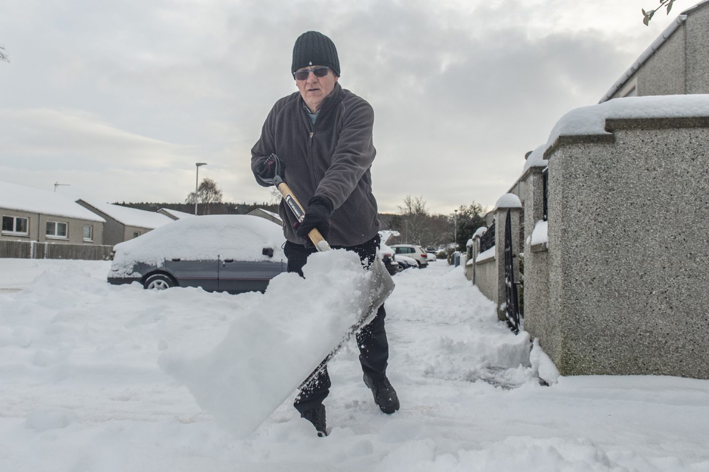 In Pictures: Heavy snow brings disruption to Aberdeenshire and north ...