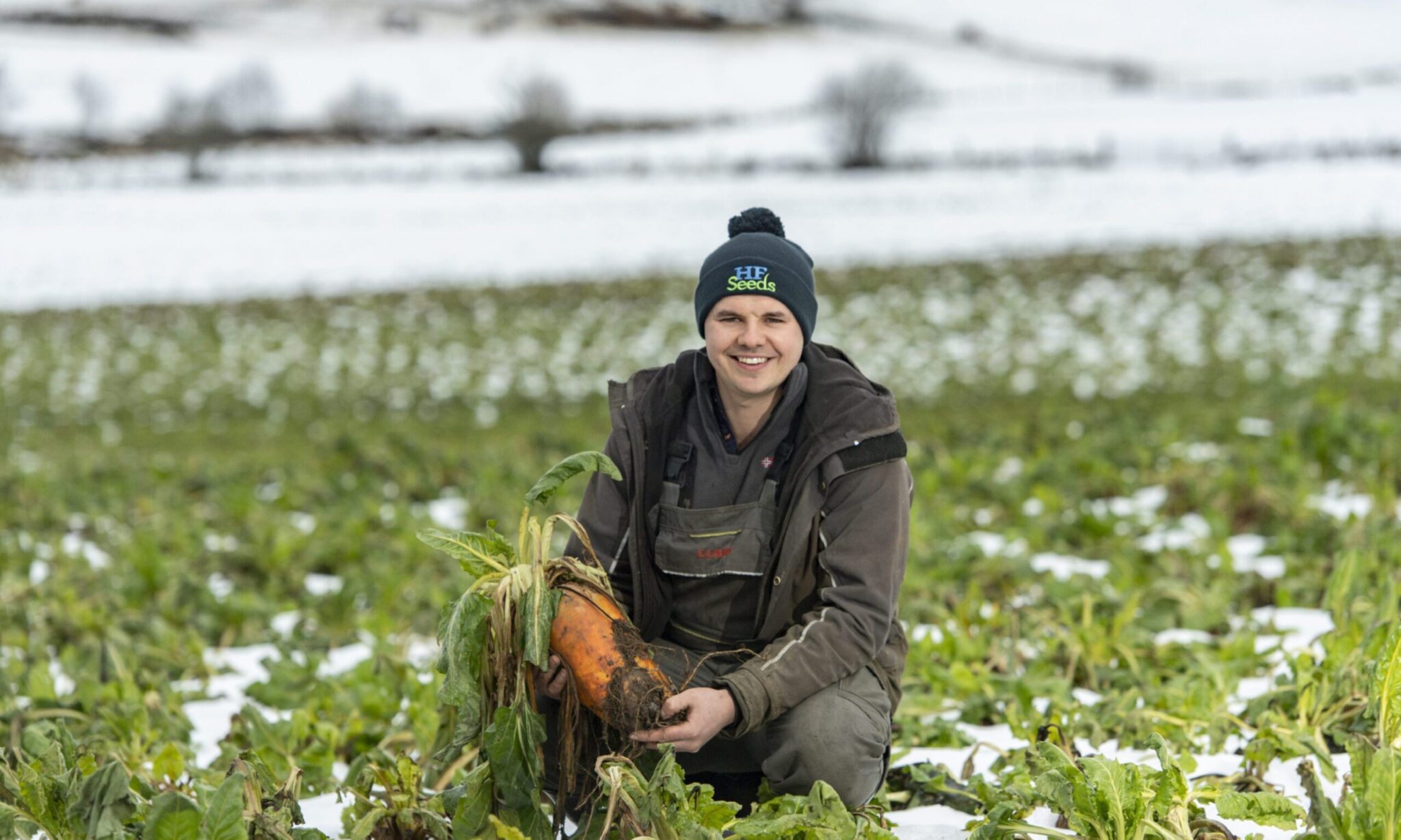 Young farmer Robert dominates RNAS fodder beet competition