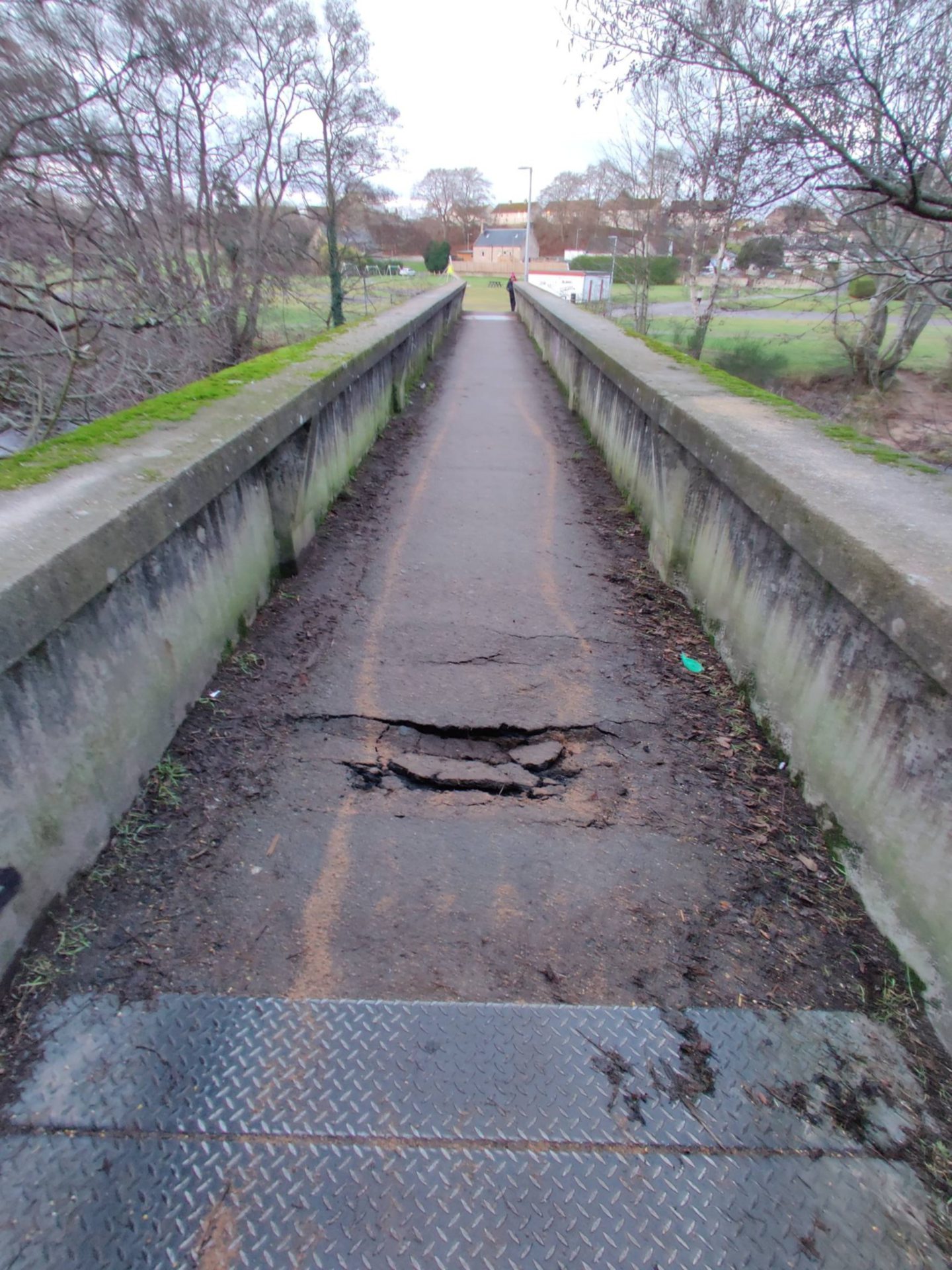 Images show scale of deterioration of Nairn's Jubilee Bridge