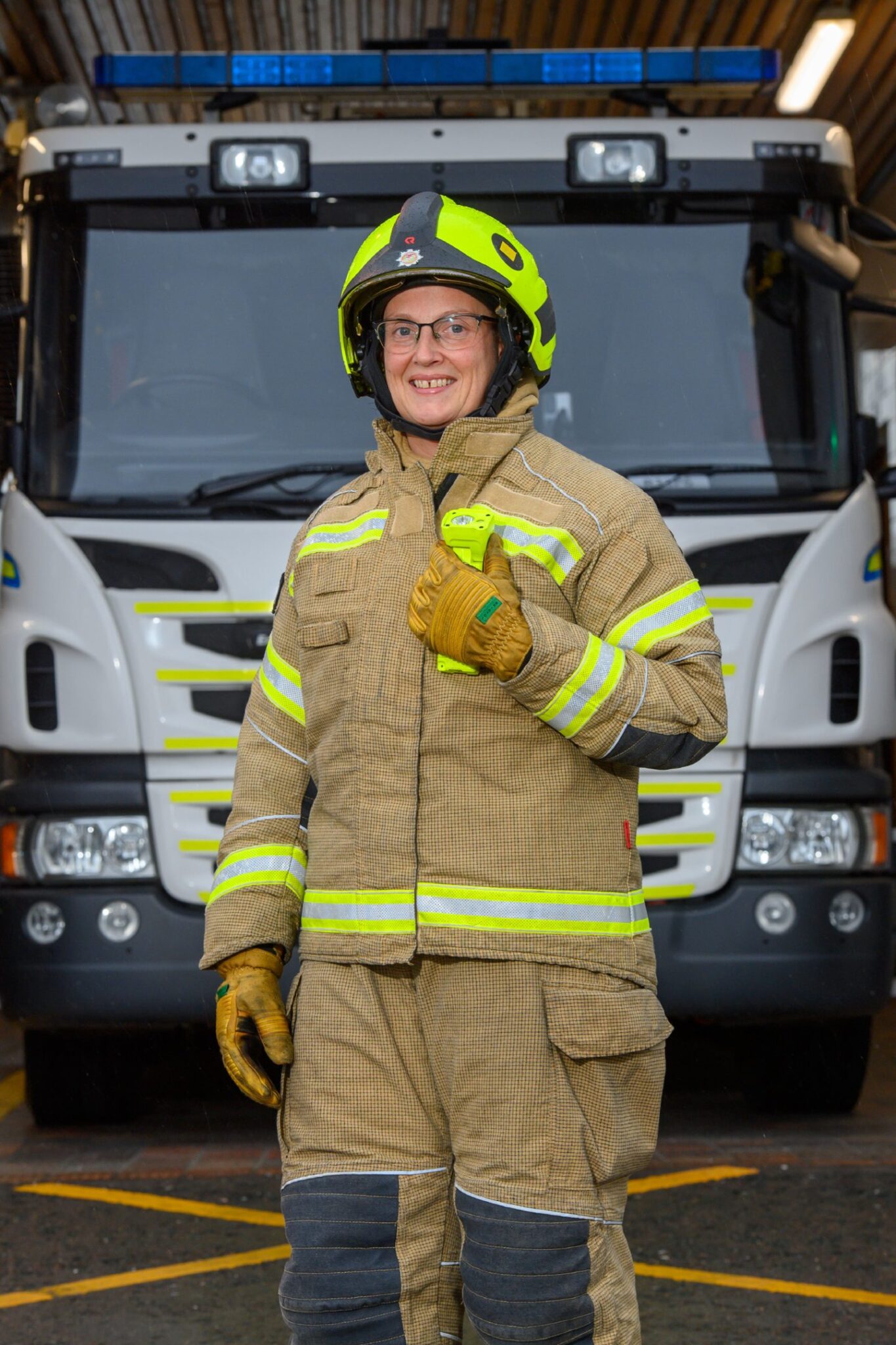 Stonehaven firefighter mum balances bakery shifts and blue lights