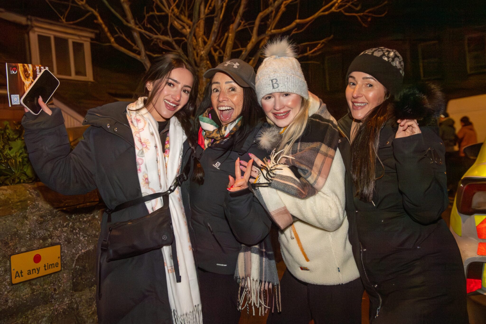 Stonehaven Fireballs 2026 High Street Parade Lights Up New Year