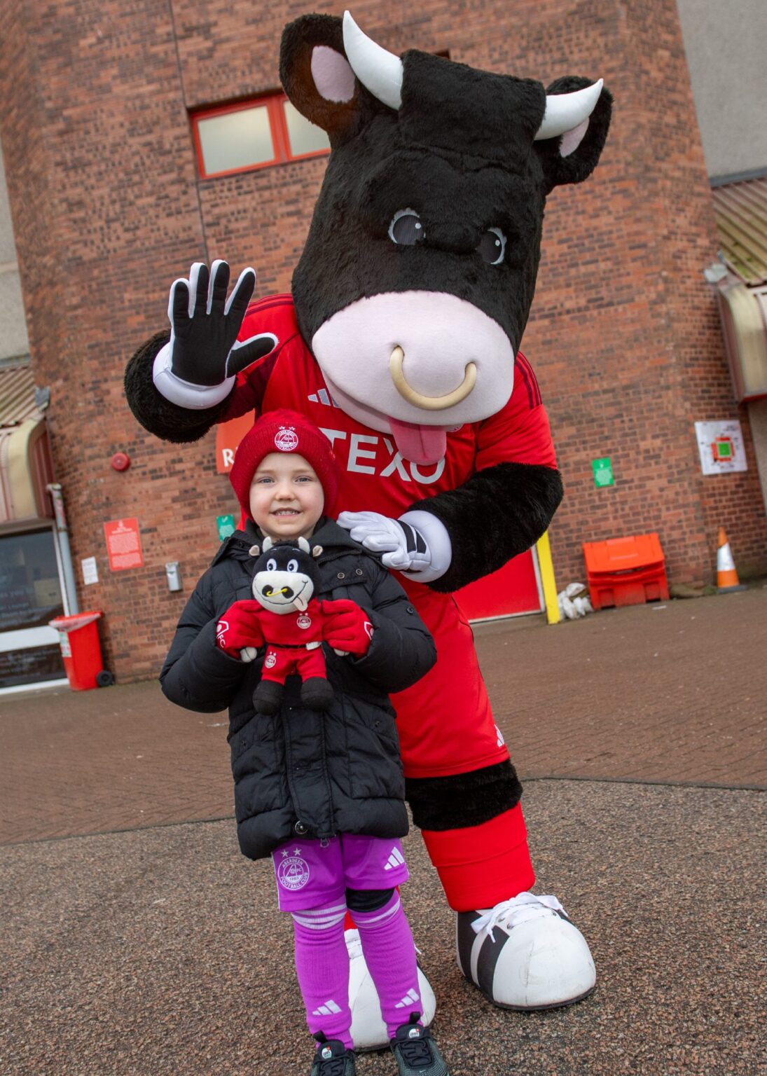 Gallery: Aberdeen fans cheer on the Dons against Raith Rovers