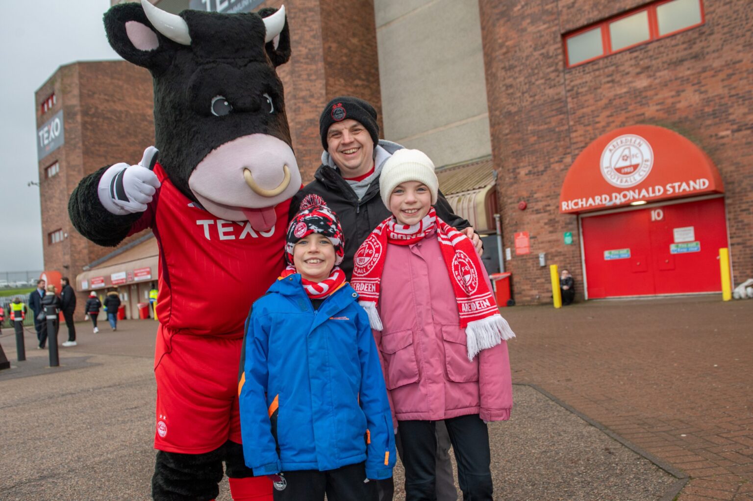 Gallery: Aberdeen fans cheer on the Dons against Raith Rovers