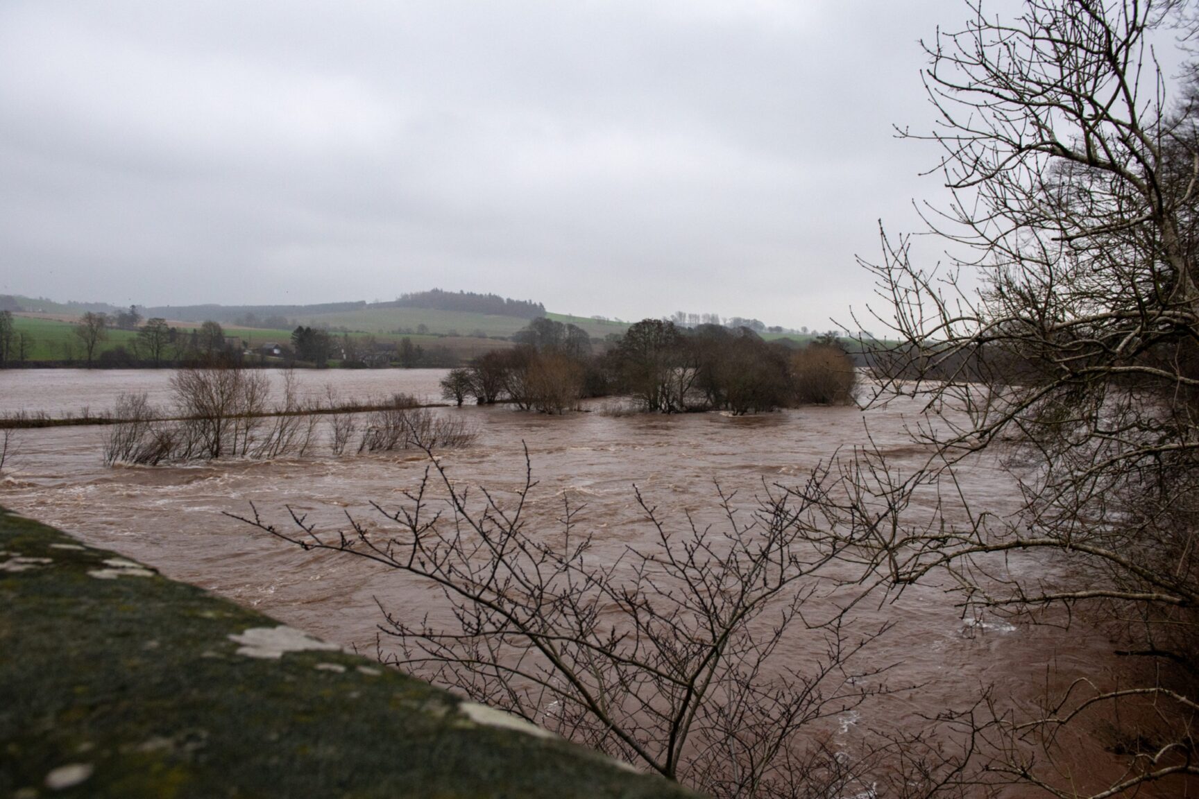 Gallery: Heavy rain causes river flooding across Aberdeenshire