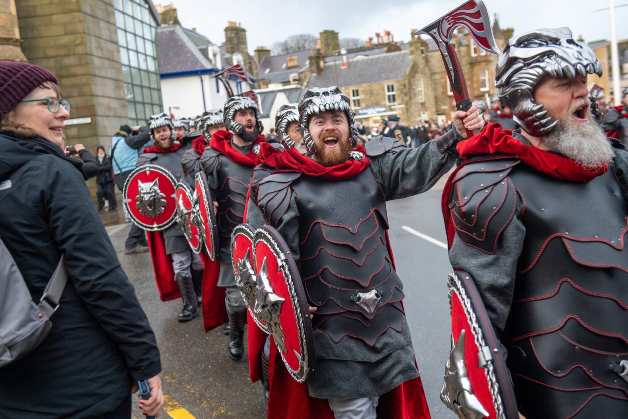 Up Helly Aa: Best photos as Shetland fire festival gets underway