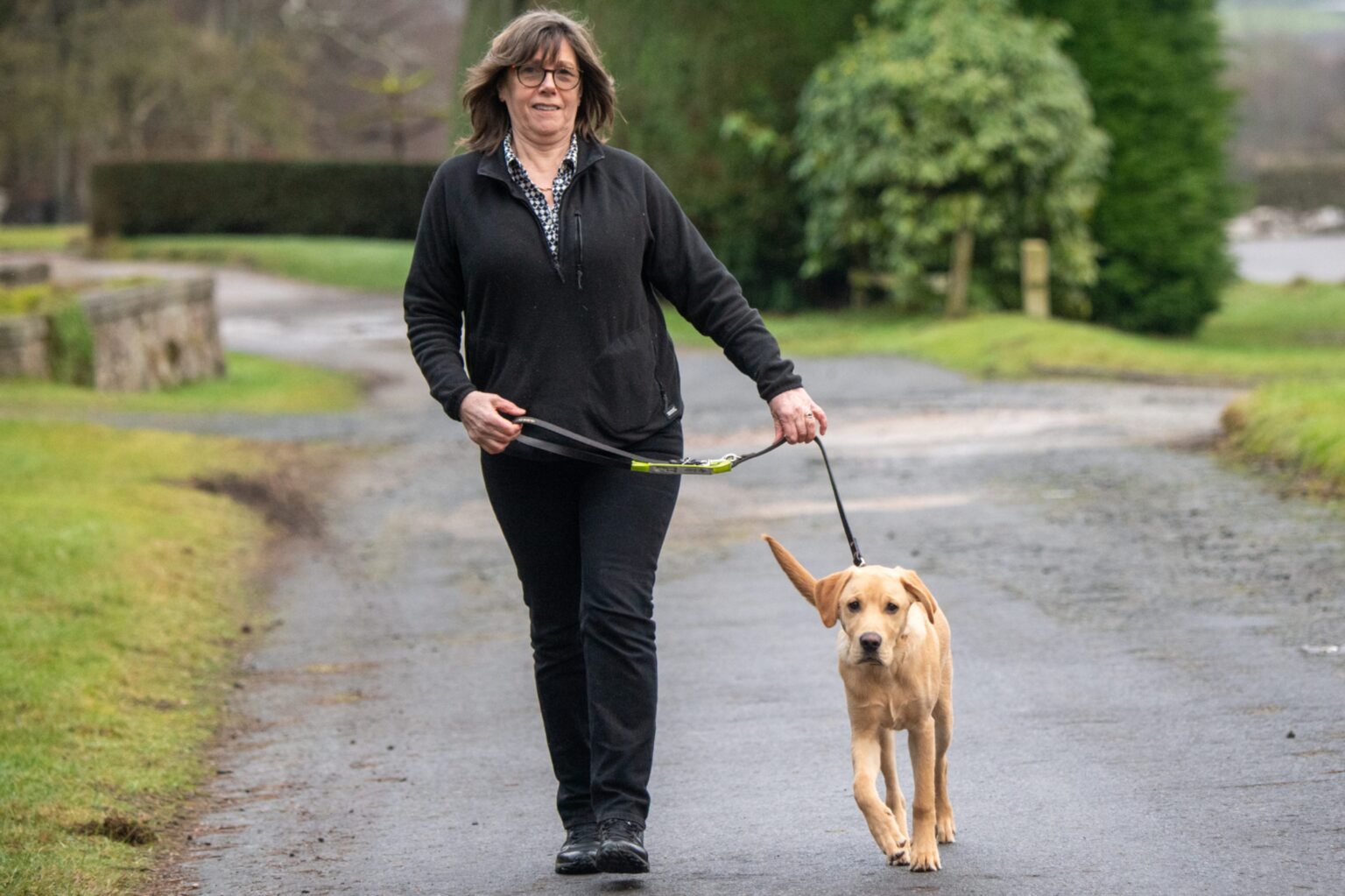 Meet guide dog in training Crumble and his Aberdeenshire family
