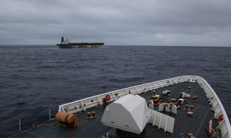 Fury as seized tanker captain 'abducted' from Moray Firth