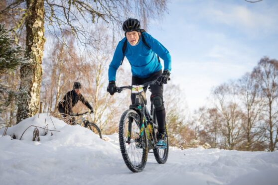 Gallery: Mountain Bikers Brave Snow at Strathpuffer 24-Hour Race
