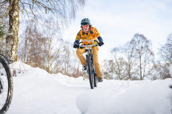 Gallery: Mountain Bikers Brave Snow at Strathpuffer 24-Hour Race