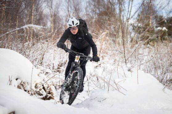 Gallery: Mountain Bikers Brave Snow at Strathpuffer 24-Hour Race