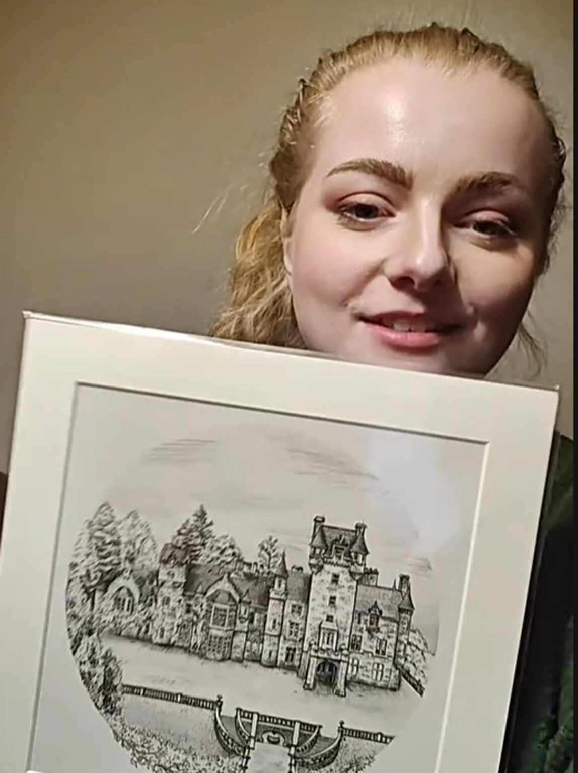Shetland artist's Ardross Castle art appears on BBC's The Traitors