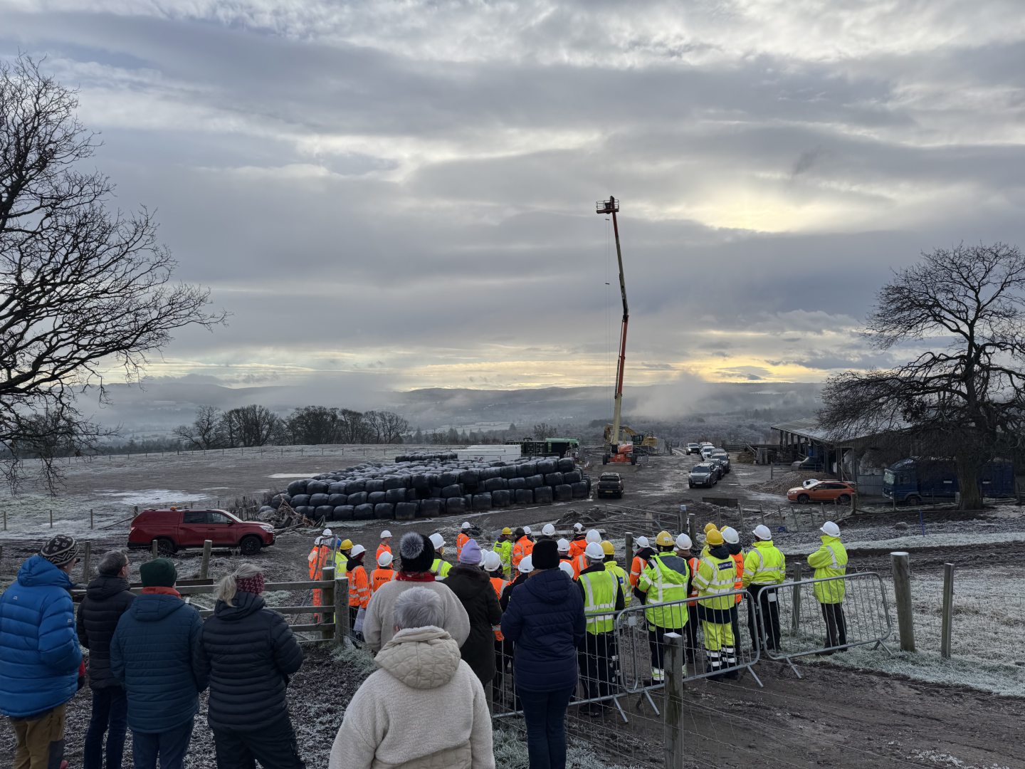 Fanellan substation: 5 key moments from site visit