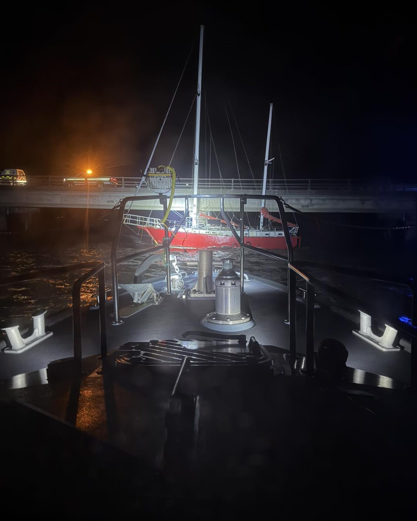 A9 closed as sailing boat crashes into Cromarty Bridge