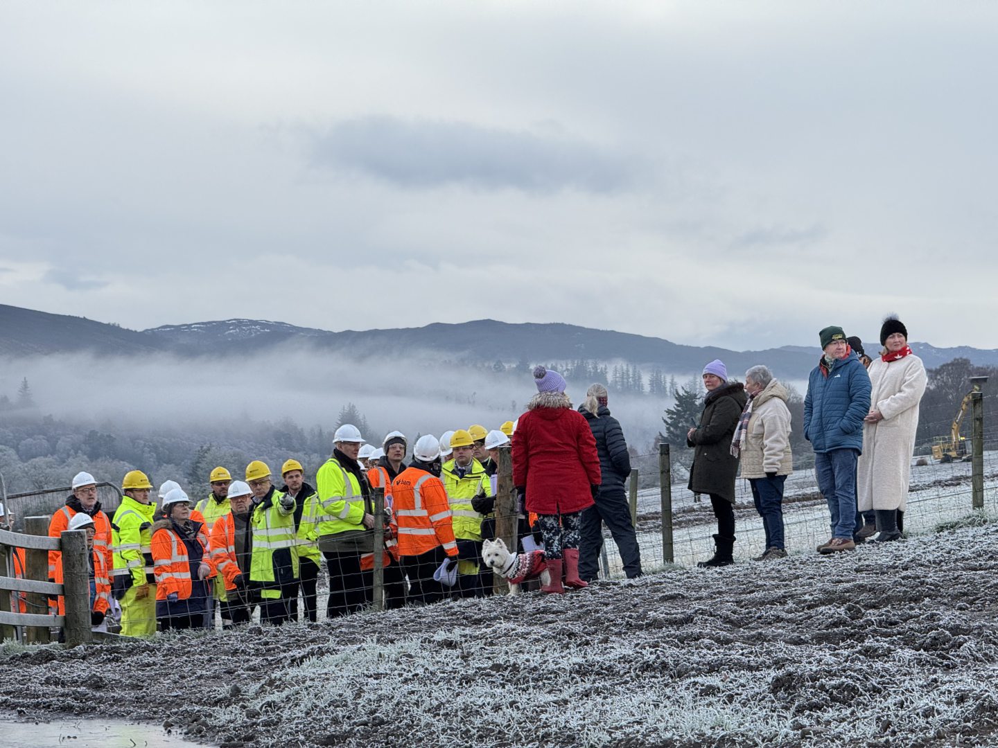 Fanellan substation: 5 key moments from site visit