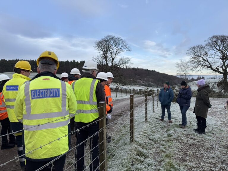 Fanellan substation: 5 key moments from site visit