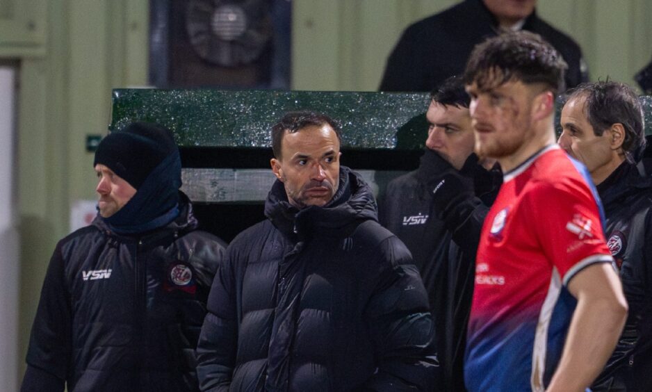 Inverurie Locos and Turriff United bosses trade barbs