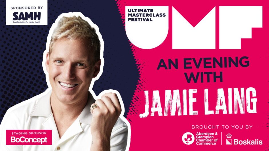 Jamie Laing to headline Aberdeen Ultimate Masterclass Festival