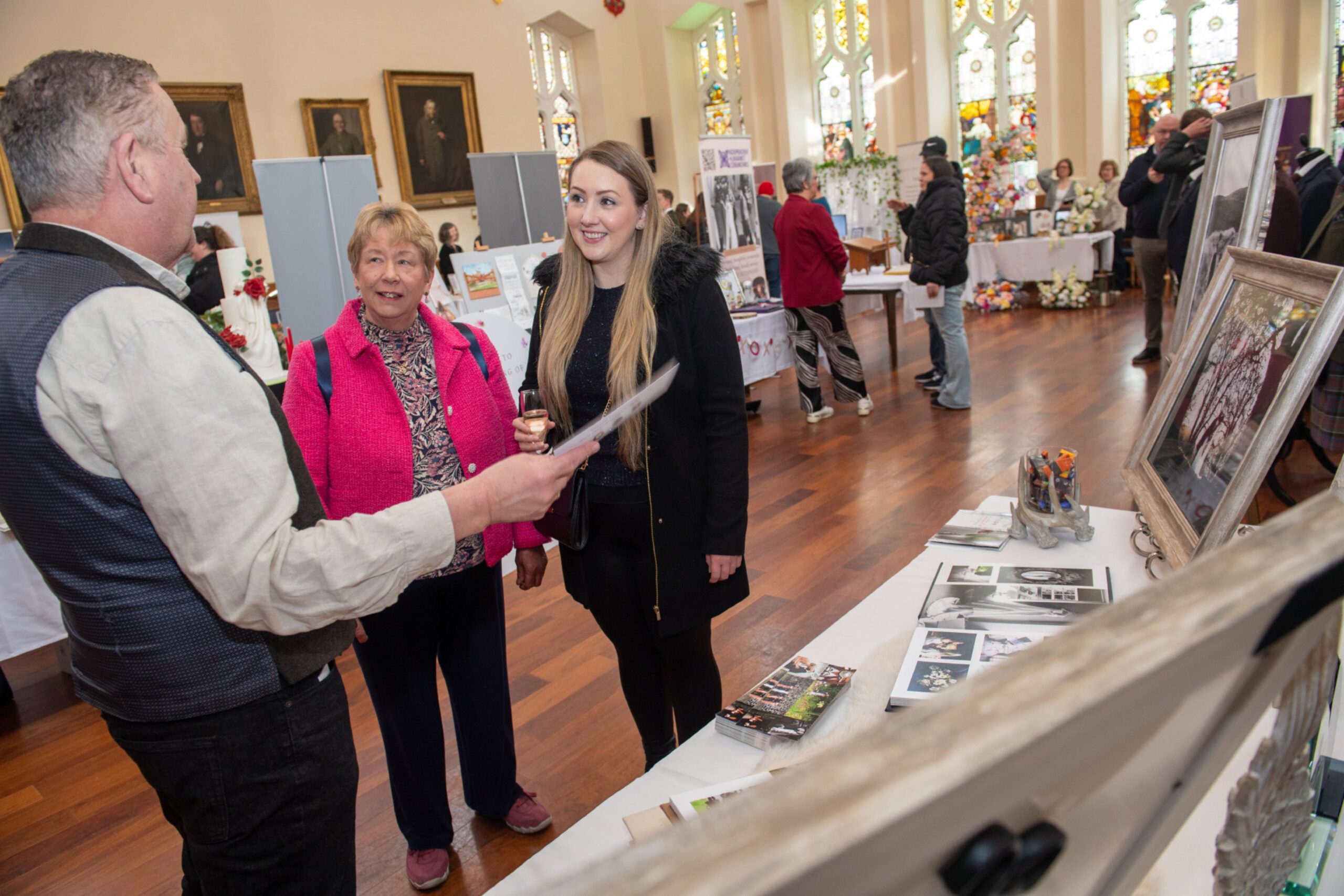 Gallery: Aberdeen wedding fayre inspires couples at Trinity Hall