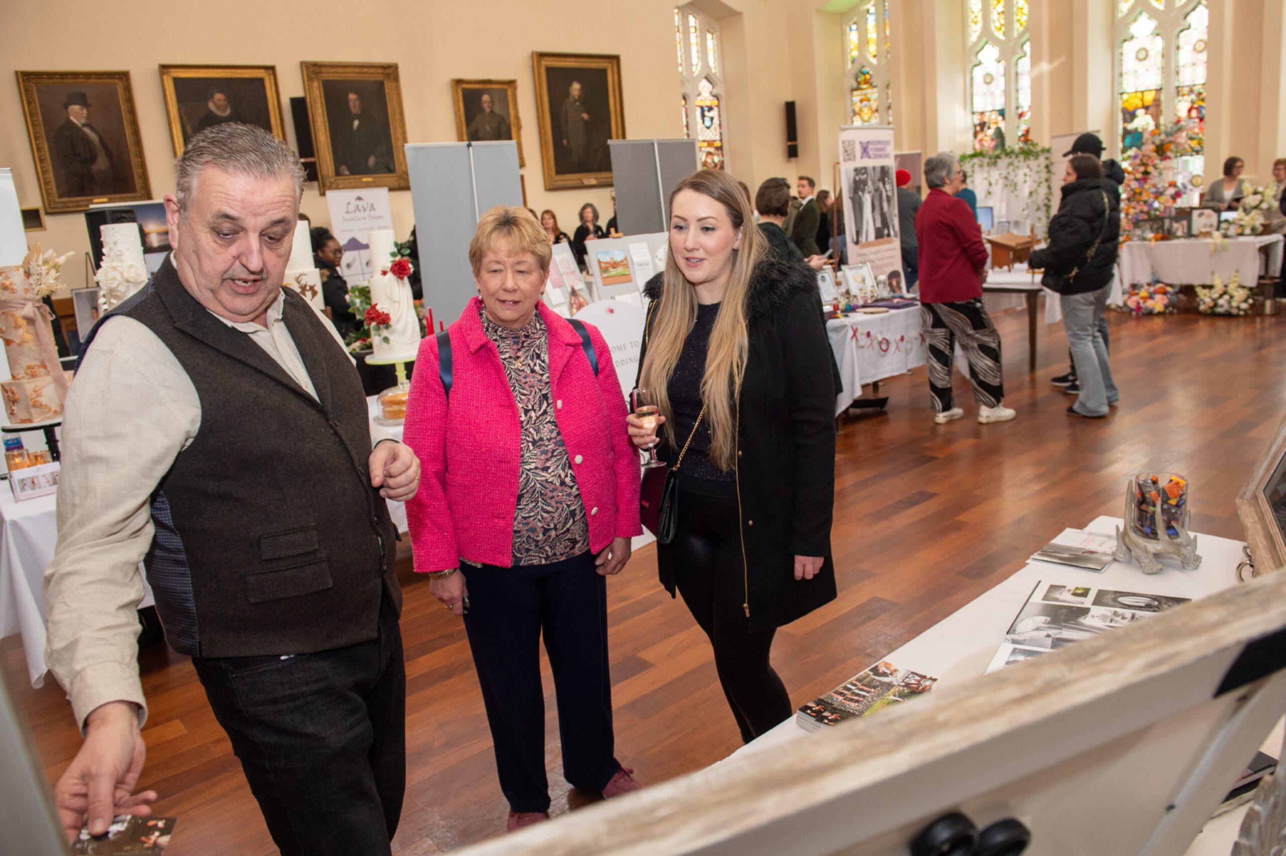 Gallery: Aberdeen wedding fayre inspires couples at Trinity Hall