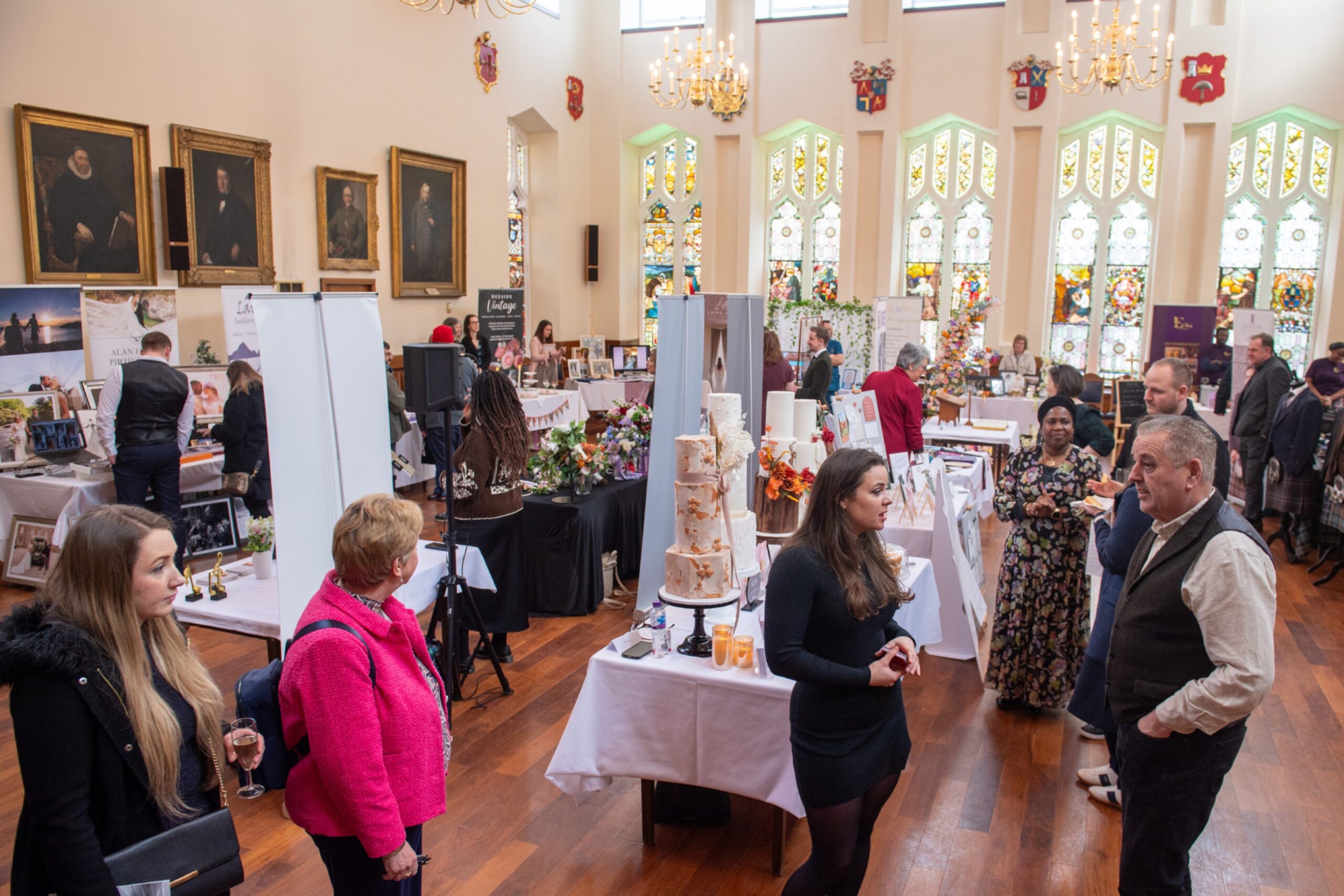 Gallery: Aberdeen wedding fayre inspires couples at Trinity Hall