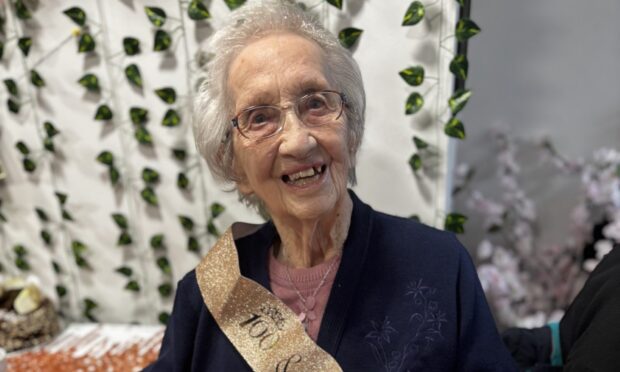 Aberdeen resident Nancy Lamb celebrates 100th birthday
