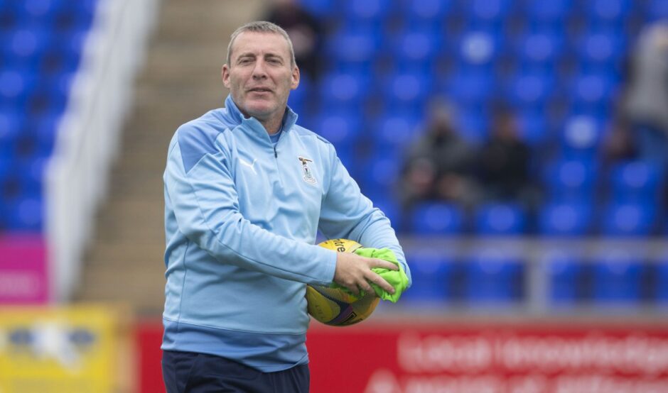 Barry Wilson on Caley Thistle v Raith Rovers in Challenge Cup final