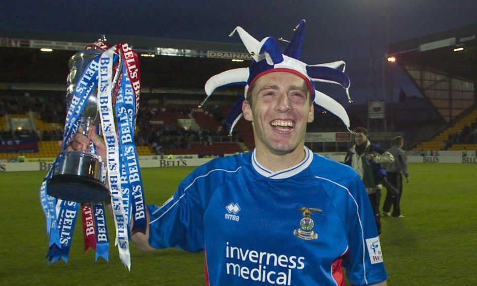 Barry Wilson on Caley Thistle v Raith Rovers in Challenge Cup final