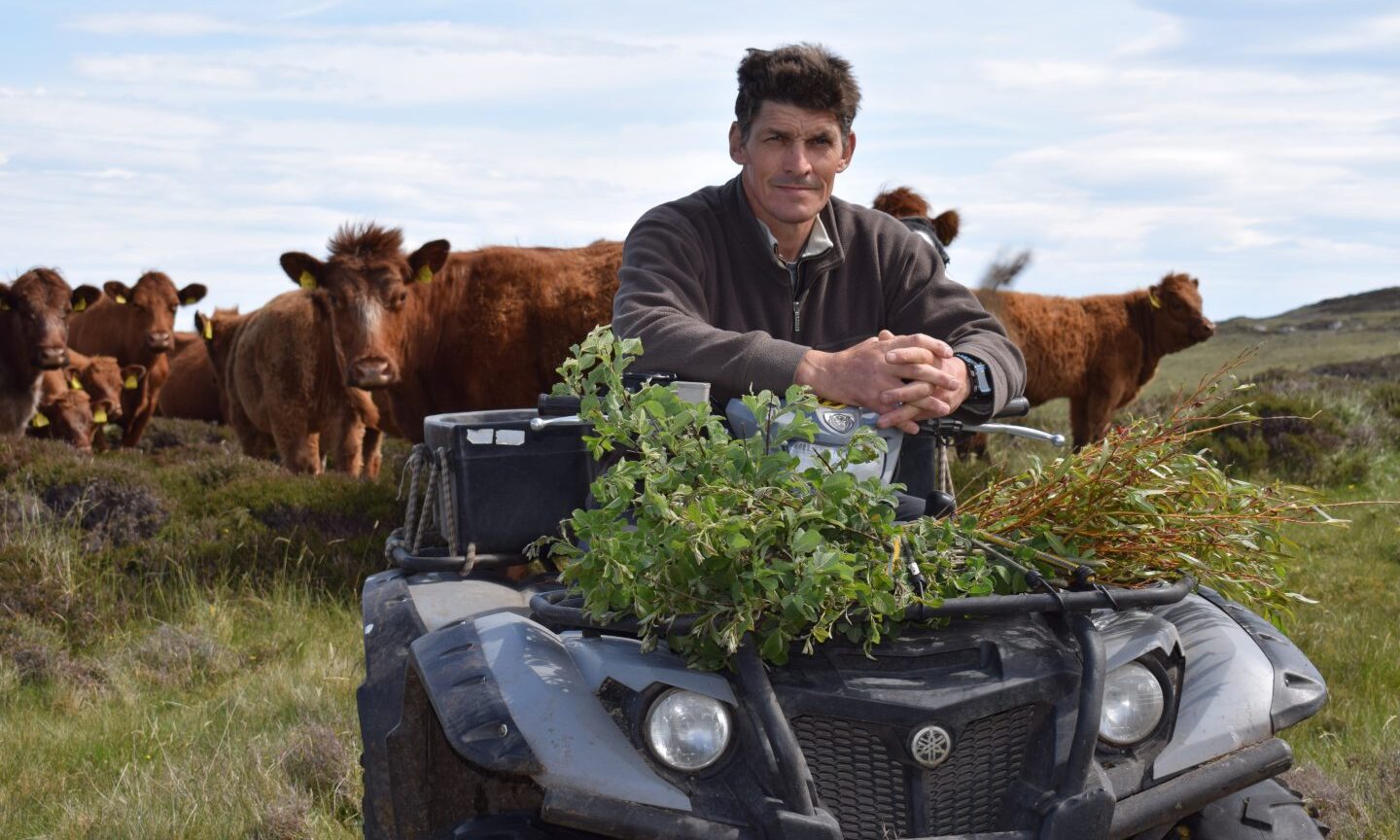Ex-rugby star and Coll farmer Rob Wainwright praises timely new fil