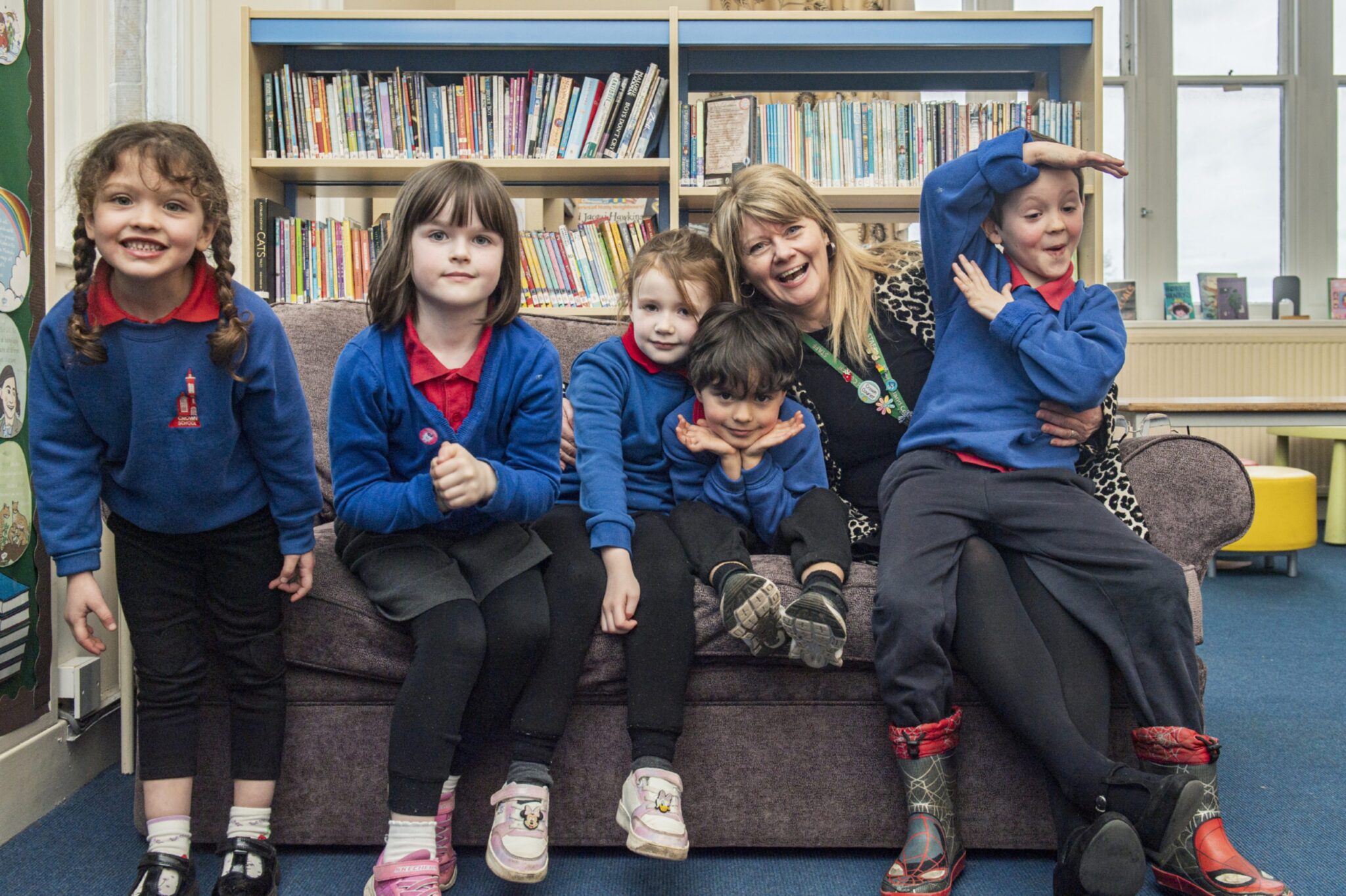 Crown Primary Inverness on video describing their favourite books