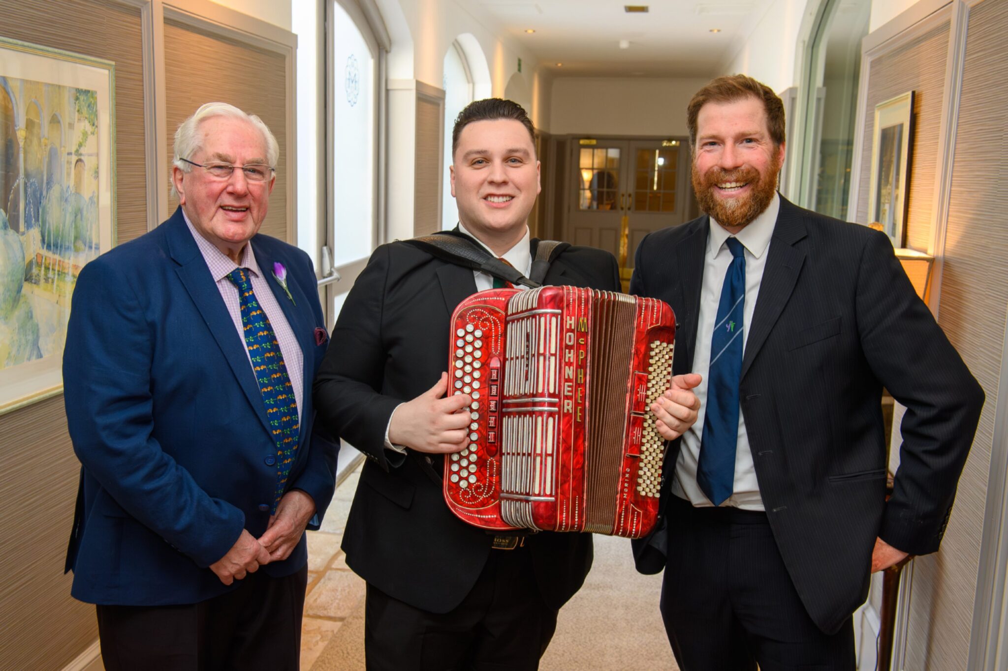 Beef from champion coo on Marcliffe's menu for Sir Jim and guests