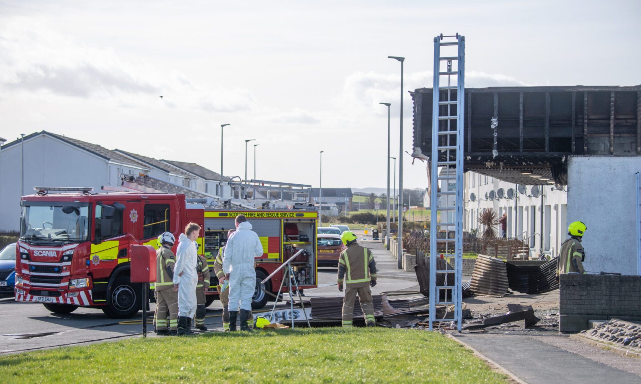 Crews tackle chip shop fire on Buchan Road in Fraserburgh
