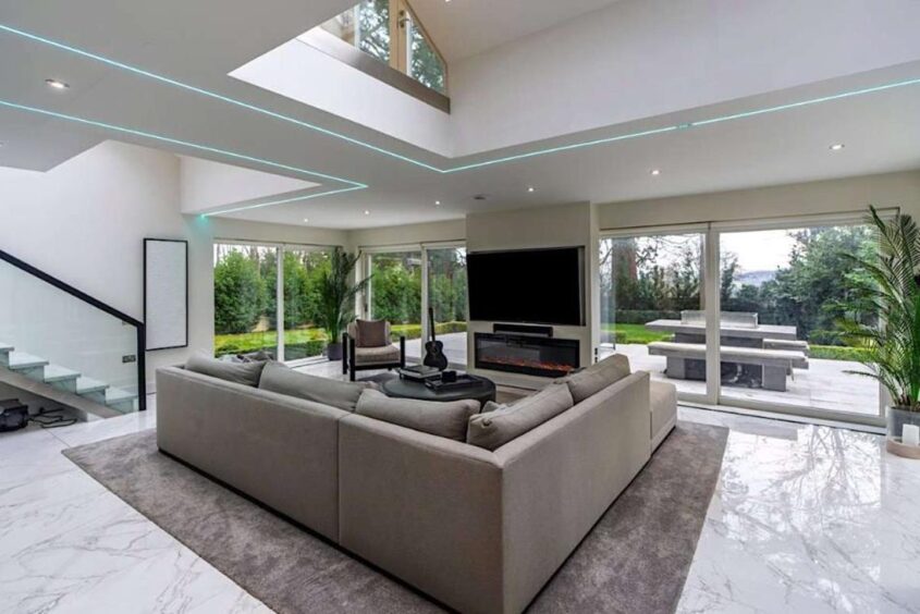 £1.1m modern home in Milltimber with gym and cinema for sale