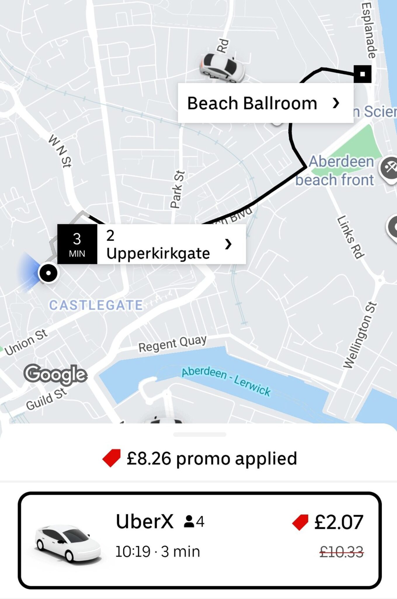 How easy is it to get an Uber in Aberdeen? I find out...