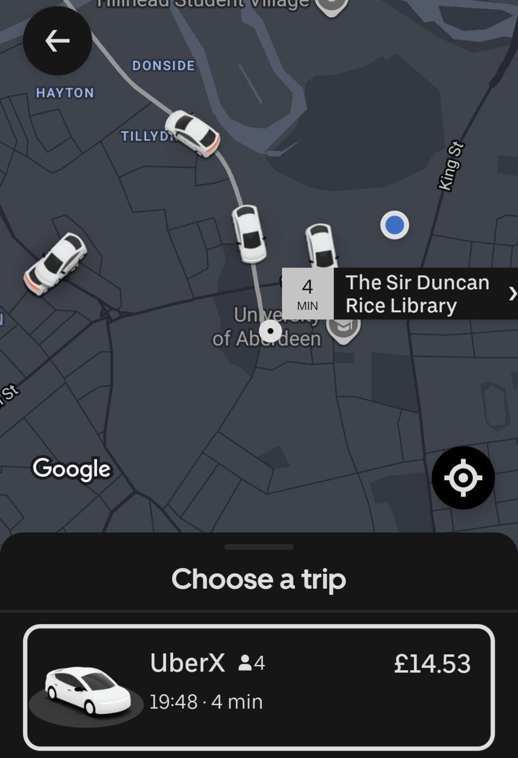 How easy is it to get an Uber in Aberdeen? I find out...