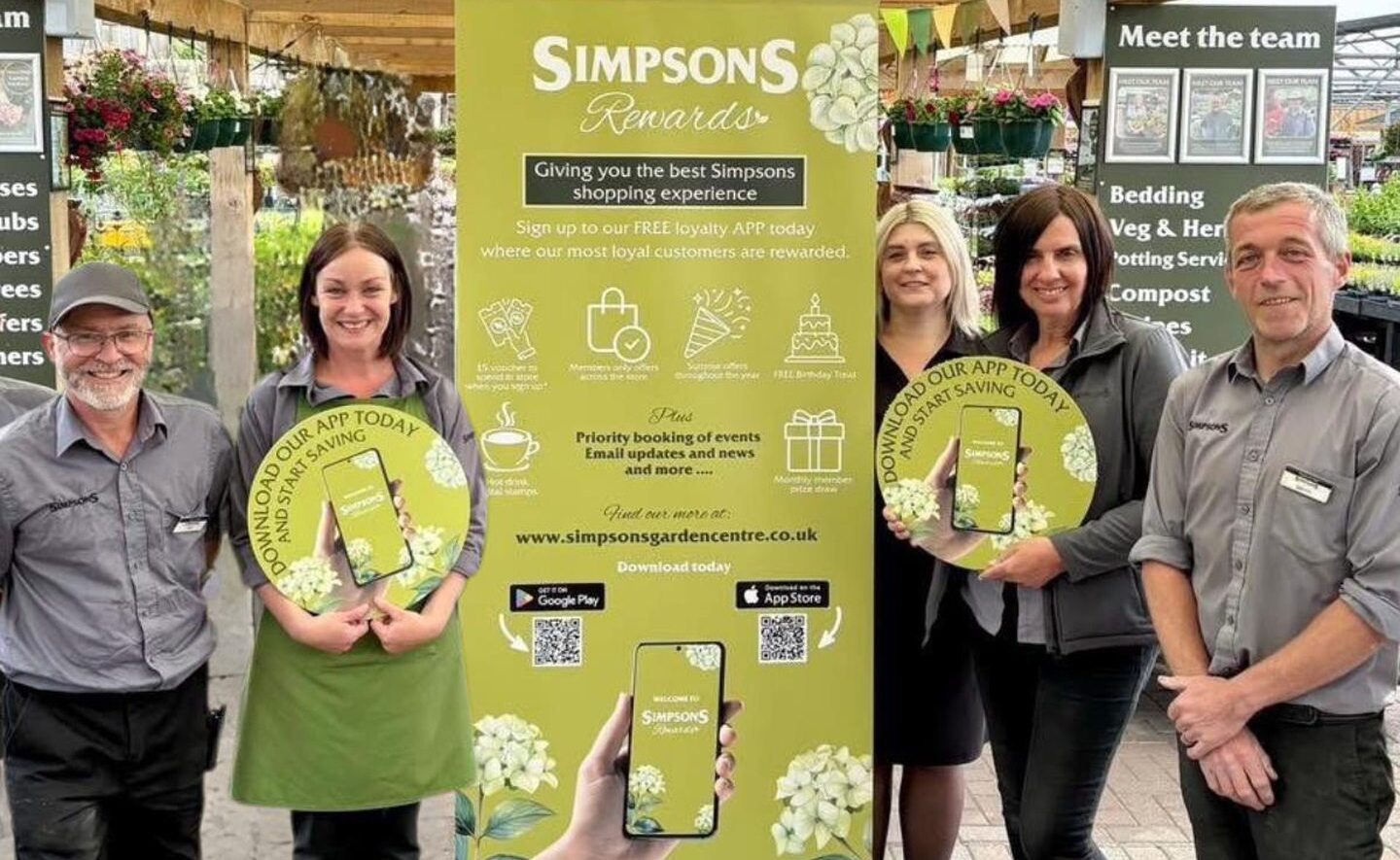Food, flowers & family time this spring at Simpsons Garden Centre