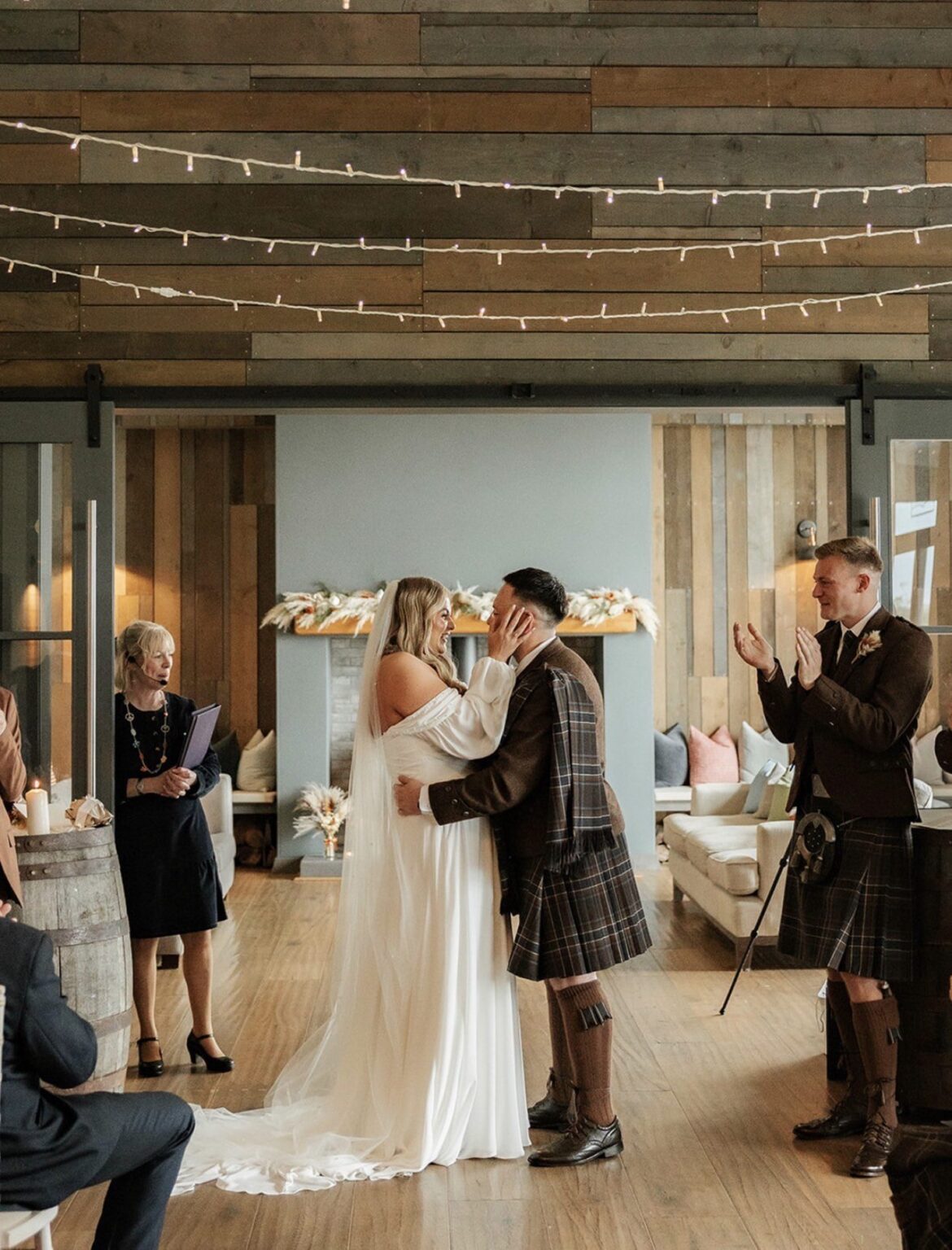 Our Storm Amy Wedding Story: Claire and Craig Rattray Aberdeen