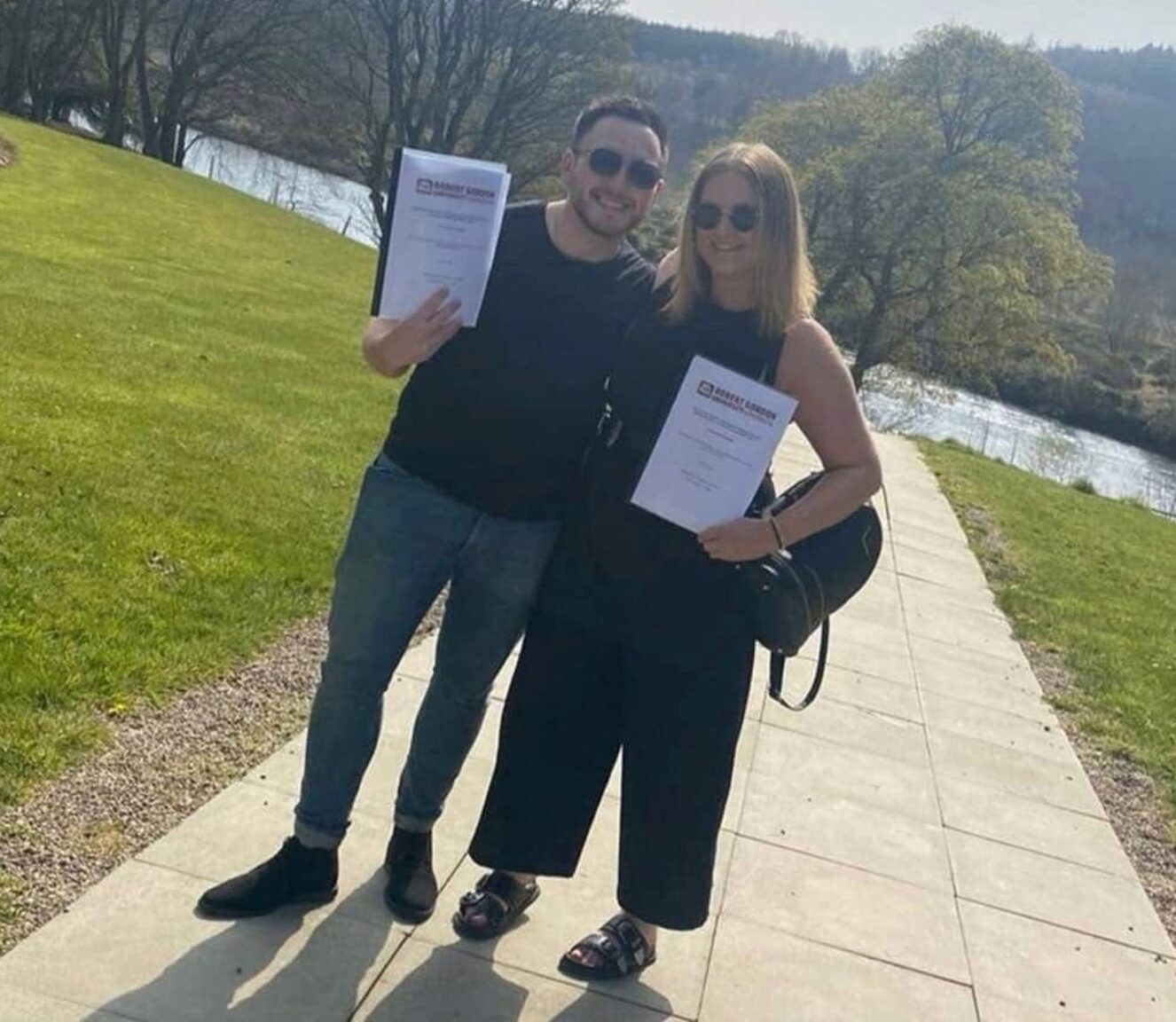 Our Storm Amy Wedding Story: Claire and Craig Rattray Aberdeen