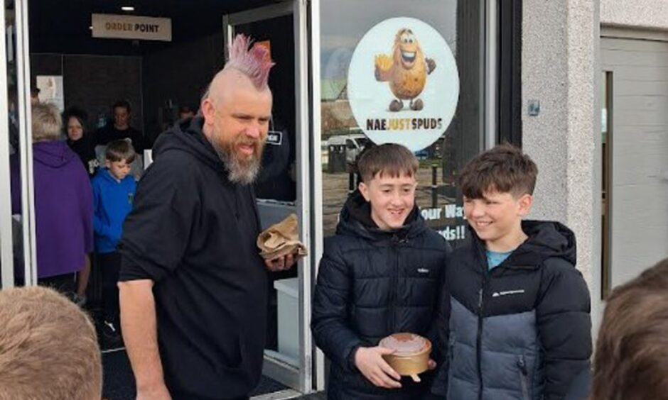 'Spudtacular' day for Northfield locals as Spudman visits