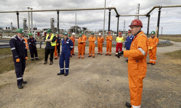 Inside St Fergus Gas Terminal as north-east election battle begins