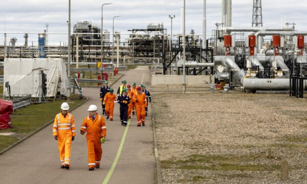 Inside St Fergus Gas Terminal as north-east election battle begins