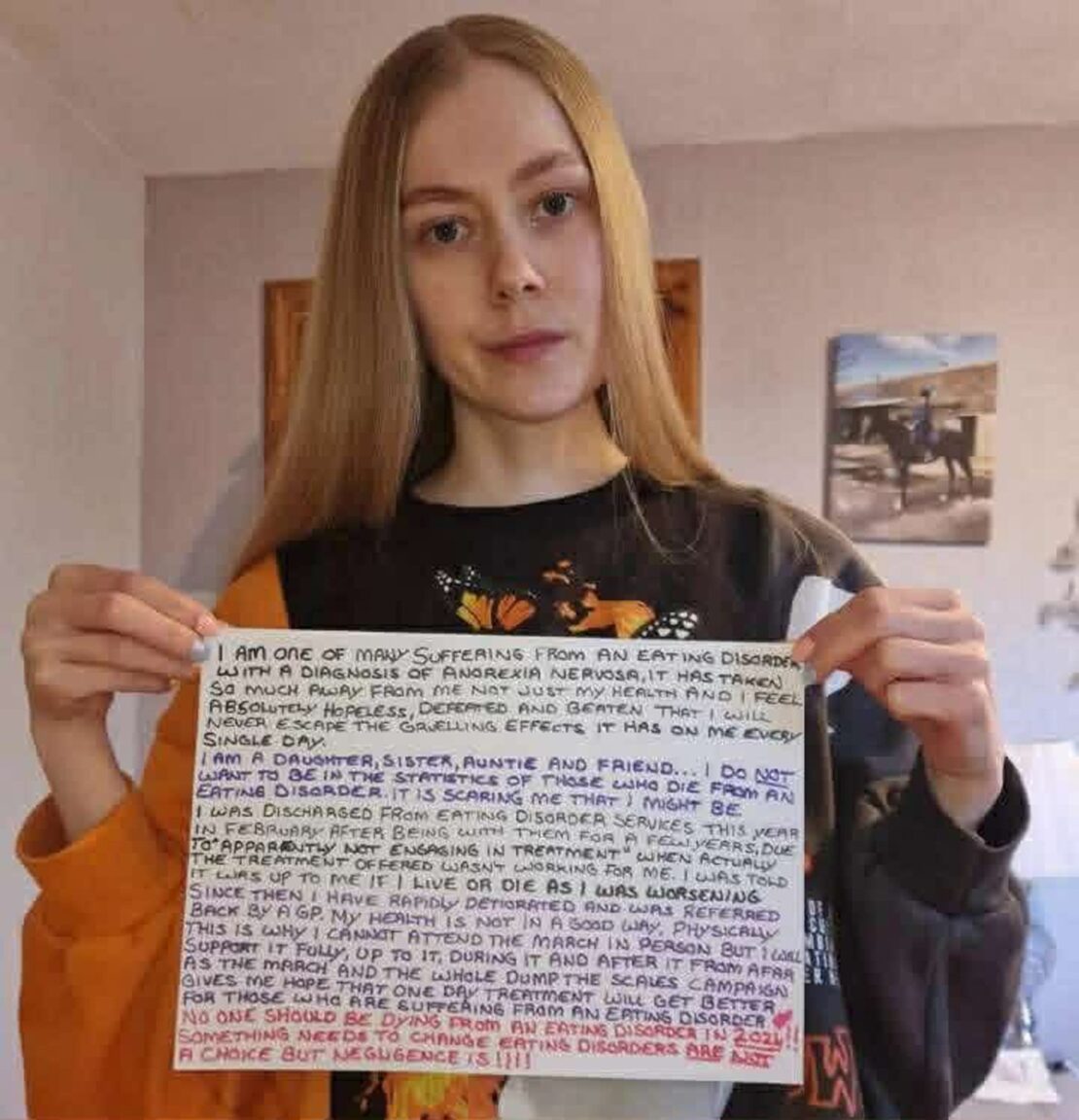 Anorexia care services in Highland leave Thurso woman at risk