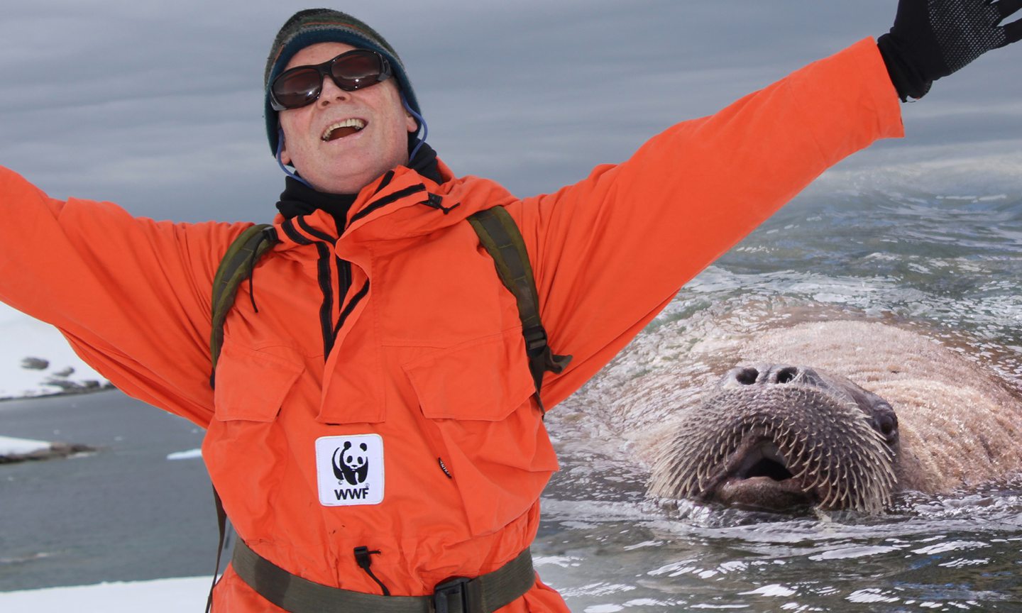 Just what has brought Magnus the walrus to the north-east?
