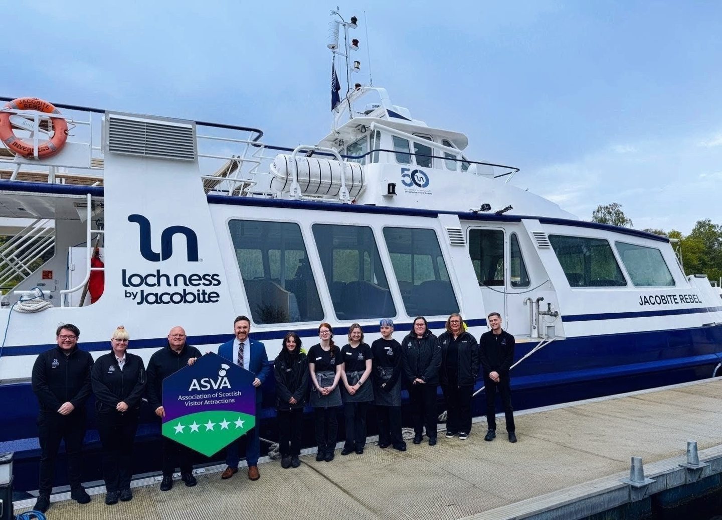 Jacobite Loch Ness Cruises named one of country's top attractions