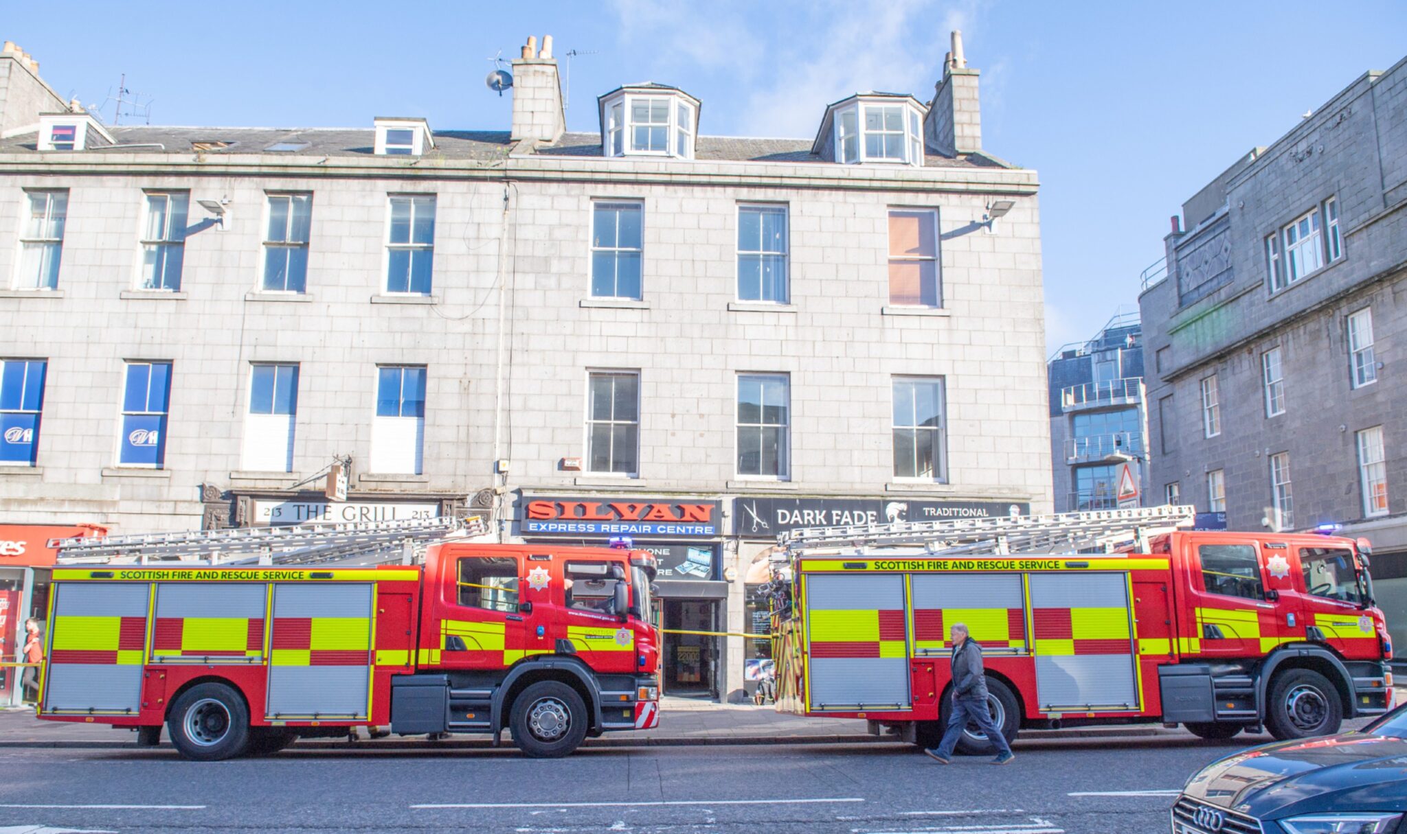 Fire appliances sent to Union Street due to 'unknown smell'