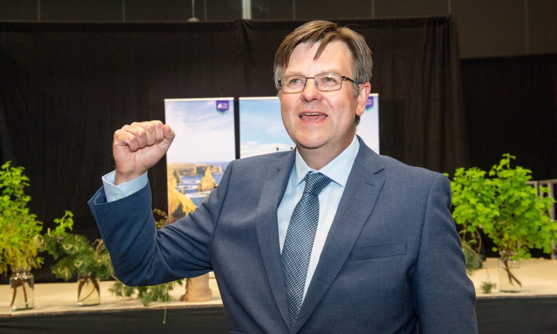 Andrew Baxter wins Skye, Lochaber and Badenoch seat