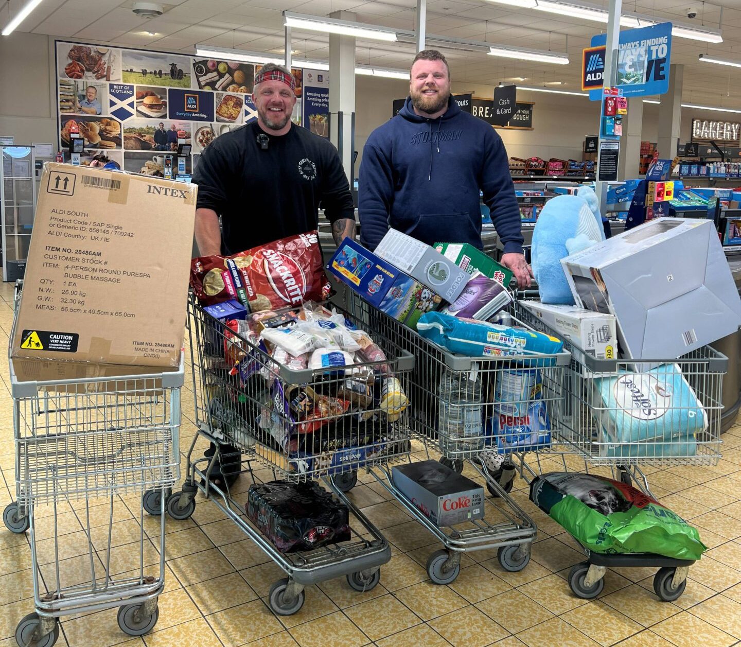 Aldi Supermarket Sweep returns to Aberdeen, Inverness and Elgin